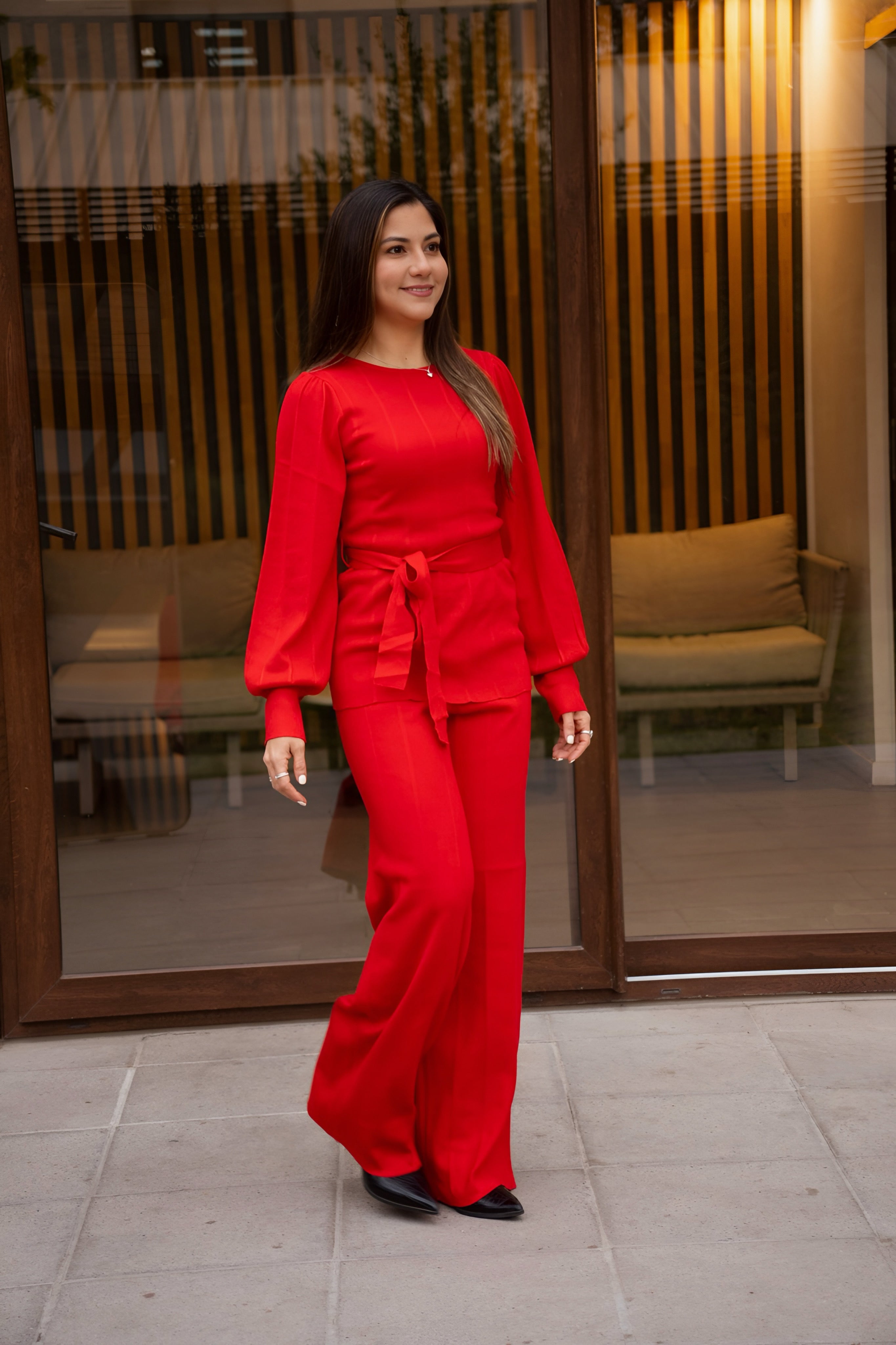 Conjunto Punto Rojo – Martha Moreno Shop SpA